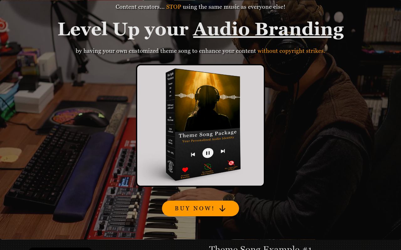 Theme Song Package